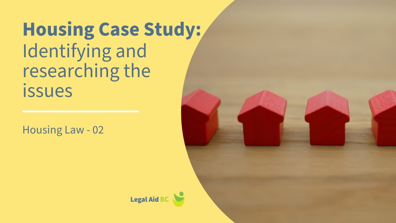 Housing Case Study: Identifying and researching the issues - YouTube