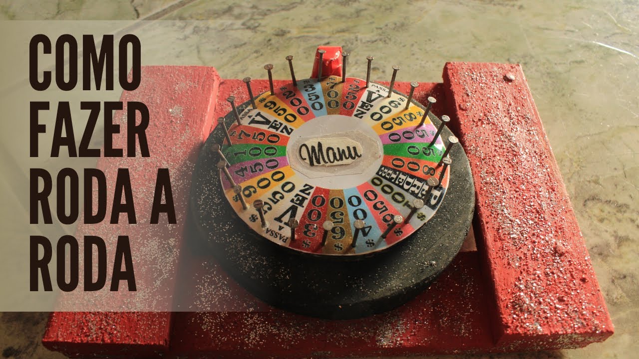 RODA A RODA CASEIRO DIY - YouTube