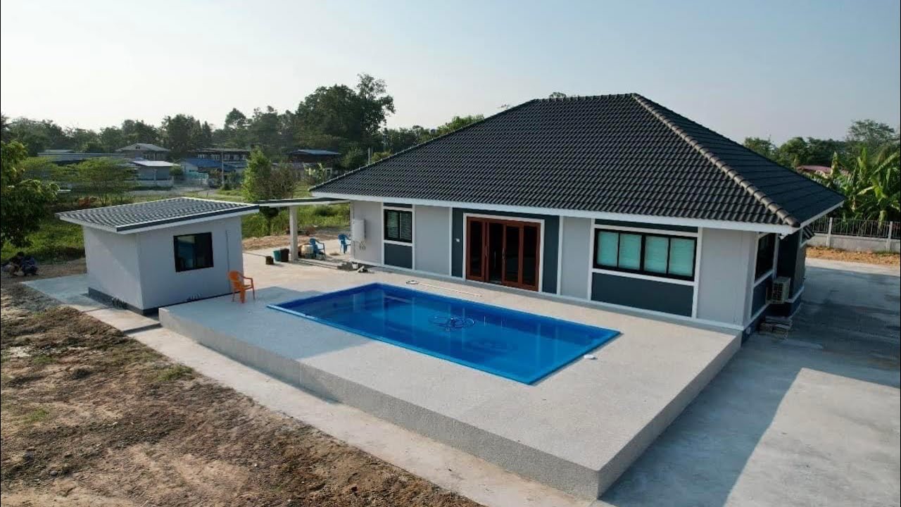 Days 226-229 House Build Udon Thani Thailand. Completed. - YouTube