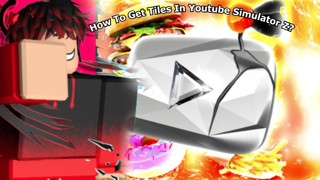 How To Get "TILES" In YOUTUBE SIMULATOR Z!! - YouTube
