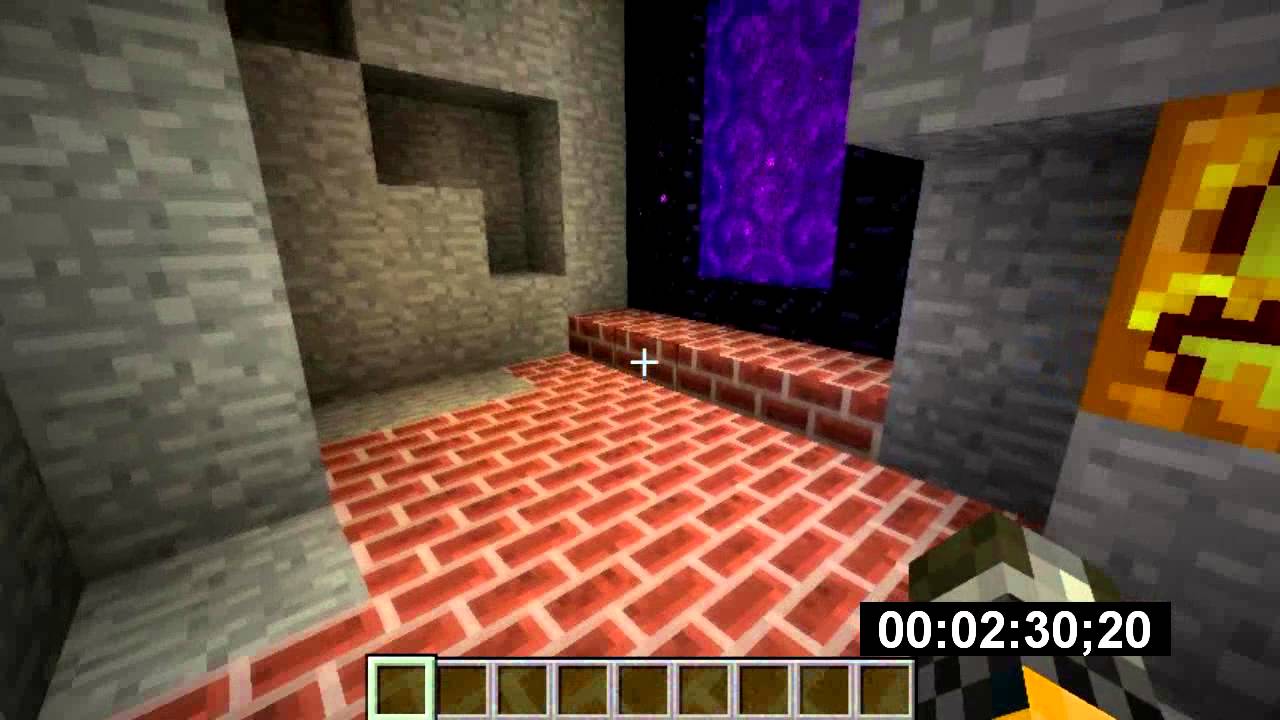 Minecraft - Sprint Jump (no Fail) - YouTube