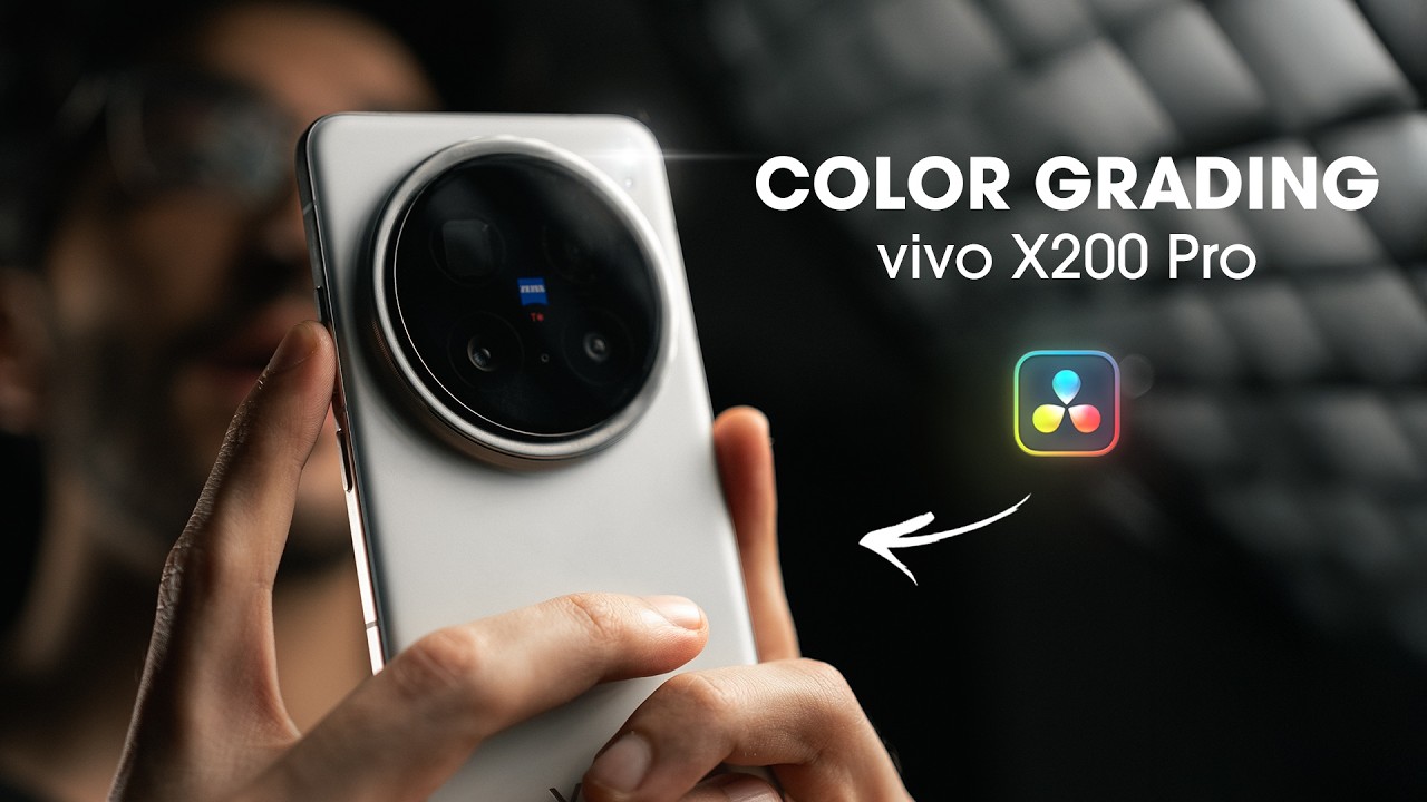 Master Color Grading for STUNNING vivo X200 Pro LOG Videos! - YouTube