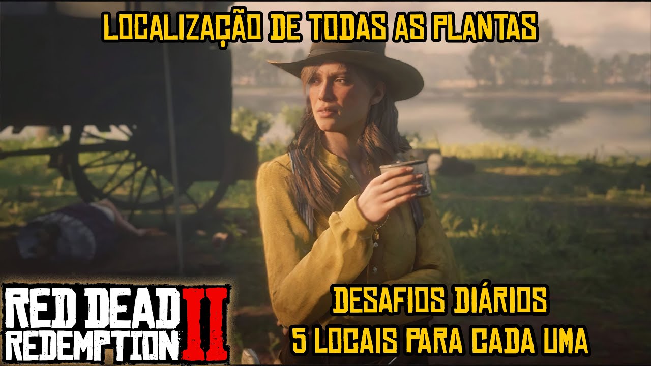 Todas as Localizações de Plantas para os Desafios Diários em Red Dead ...