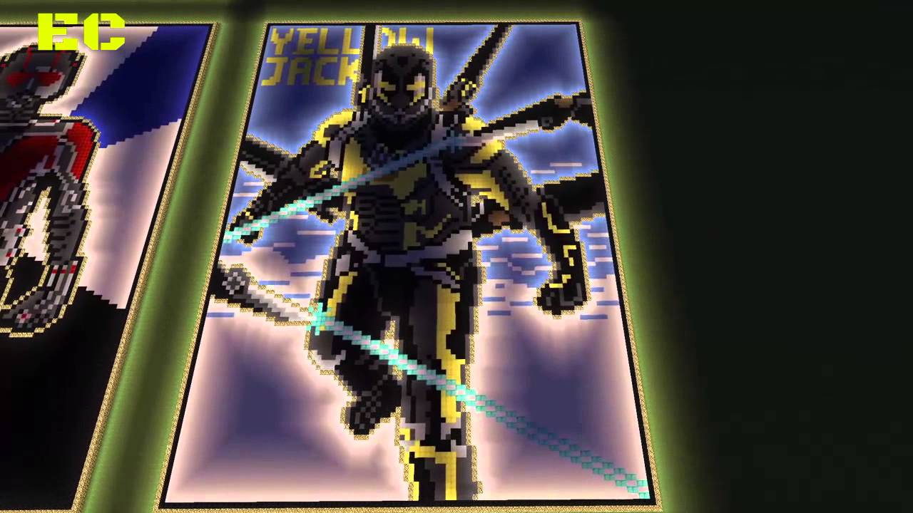 Minecraft Marvel Universe - Yellow Jacket #4 - YouTube