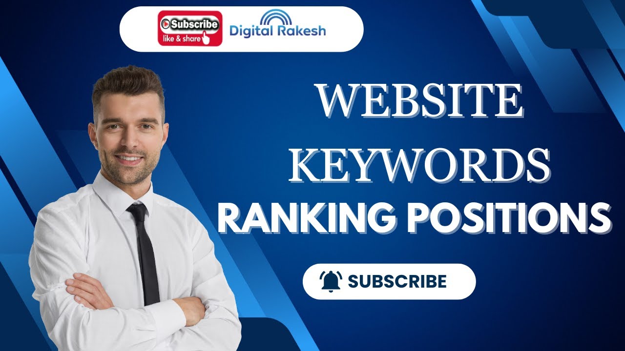 How To Check Website Keywords Ranking Positions Local And Global – SEO ...