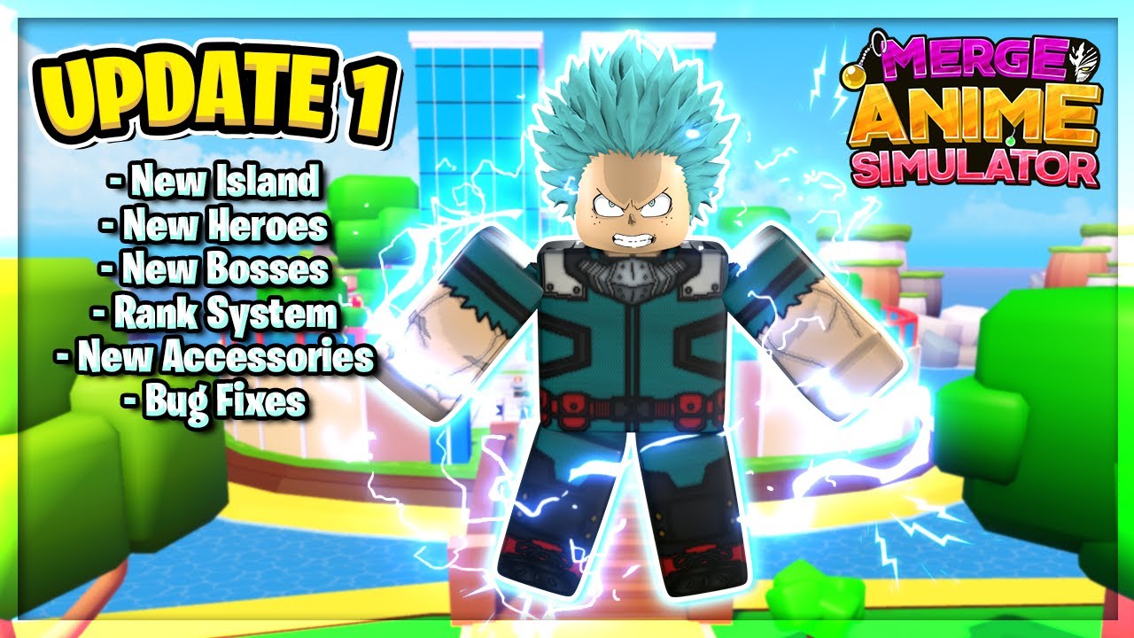 Hero Academia - First Big Update in Merge Anime Simulator - Things are ...