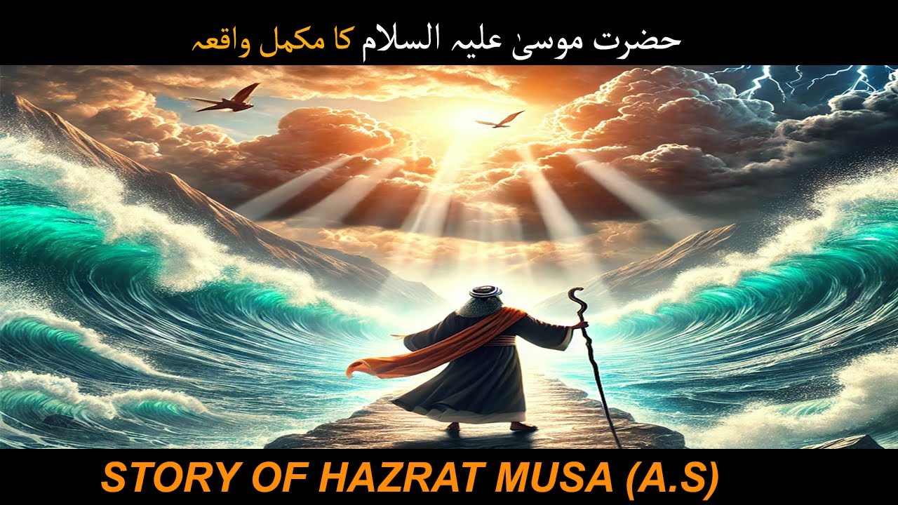 Hazrat Musa (A.S) Ka Waqia | Life of Prophet Musa | Islamic Stories ...