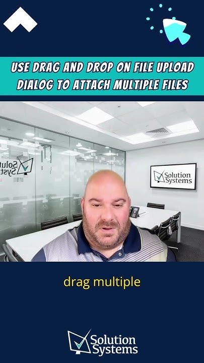 Use drag and drop on file upload dialog to attach multiple files | #Business Central - YouTube