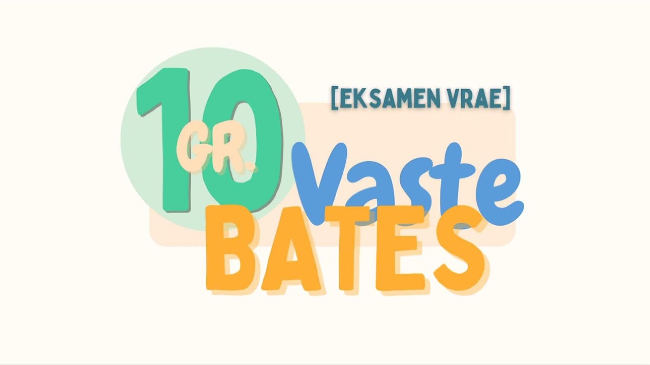 Vaste Bates & Waardevermindering: Praktiese Voorbeeld | Graad 10 ...