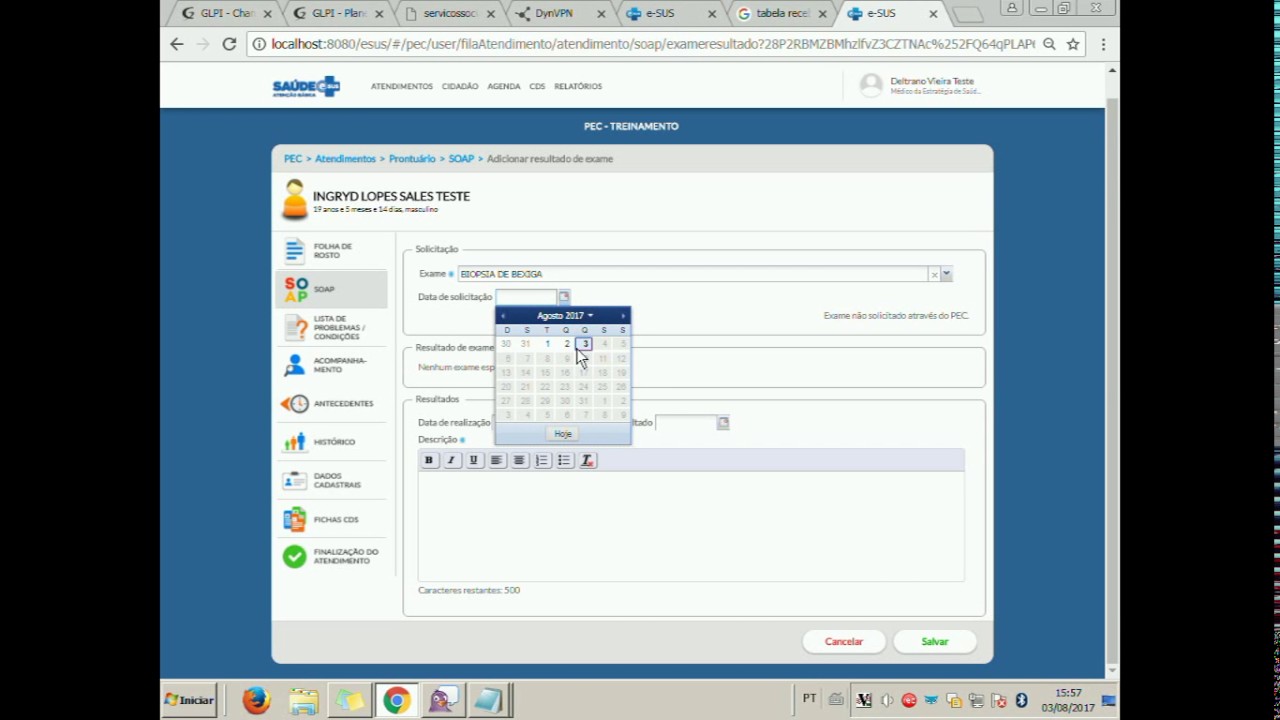 Aula 3 - Funcionamento do Fluxo do Esus PEC 2.1.11 - Médico ou ...