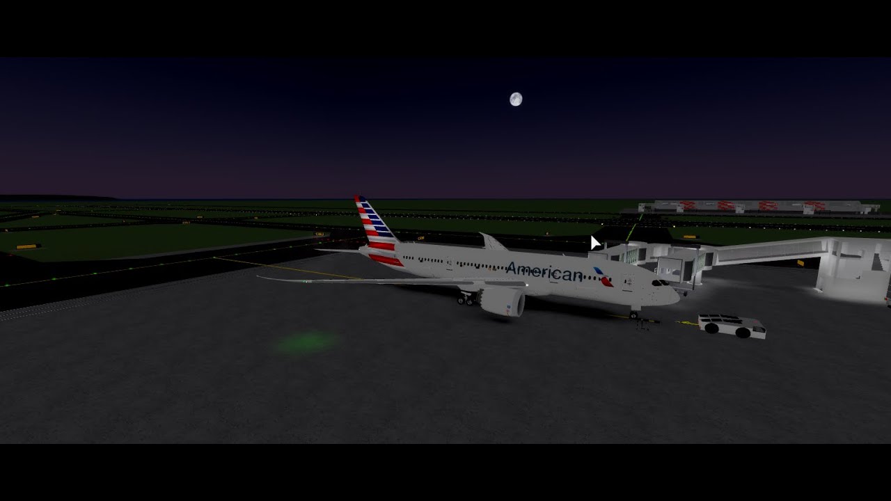 [ROBLOX] American Airlines - B787-8 - Economy Class (Flight Review ...