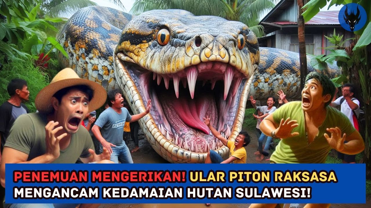 Penemuan Mengerikan! Ular Piton Raksasa Mengancam Kedamaian Hutan ...
