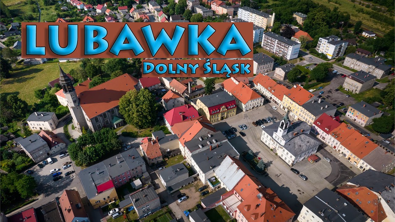 LUBAWKA Z DRONA | DOLNY ŚLĄSK | (Liebau - Lower Silesian) | Poland 4K ...