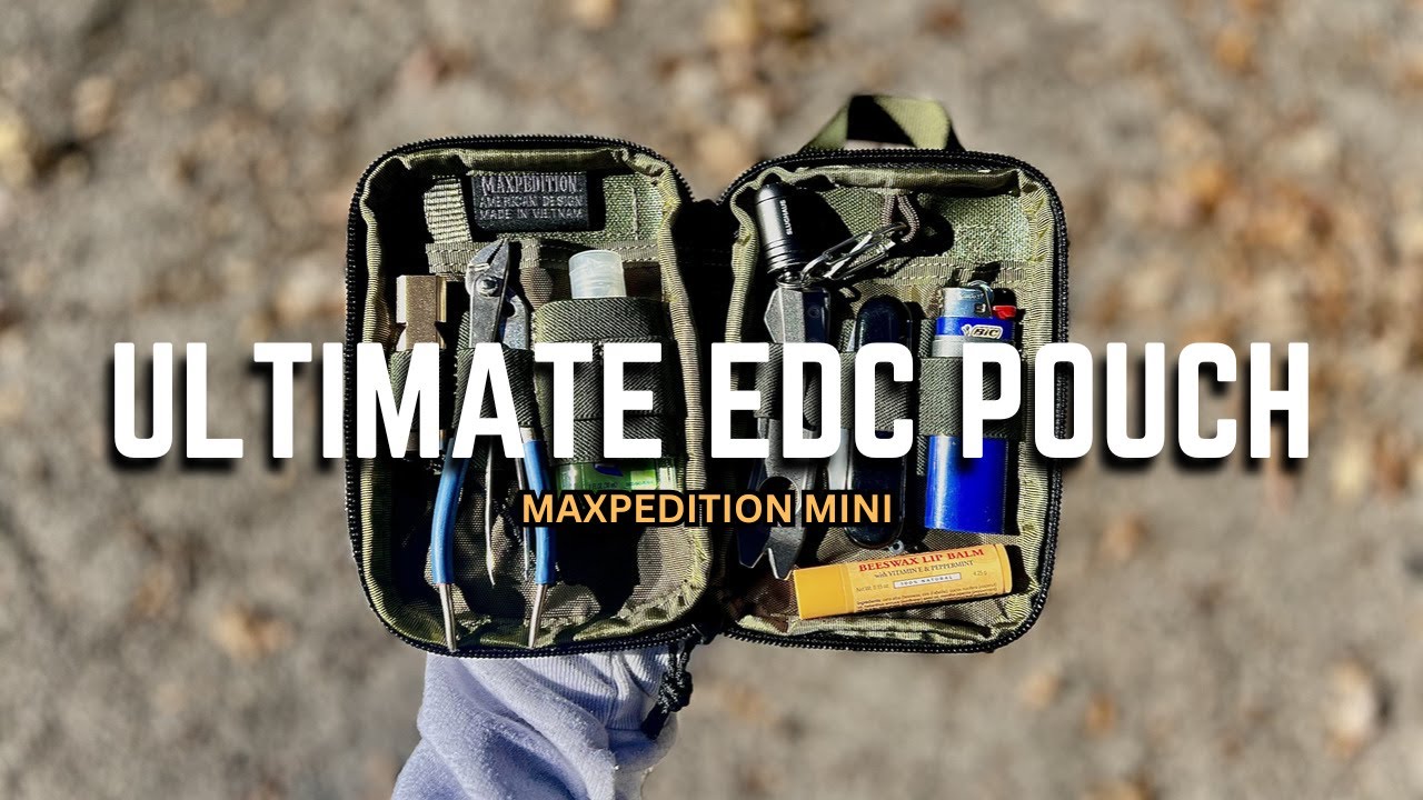 Ultimate EDC Pouch & Loadout | Maxpedition Mini - YouTube