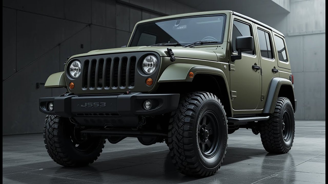 “กลับมาแล้ว! 🚙 Mitsubishi Jeep J53 ปี 2025 – คลาสสิกขับสี่ล้อ ดิบ แรง ...