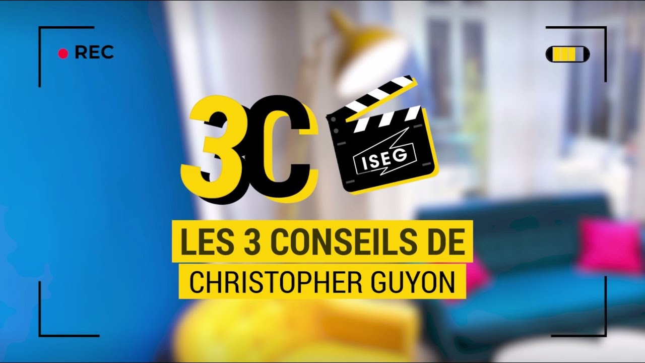 Les "3 conseils" de Christopher Guyon - YouTube