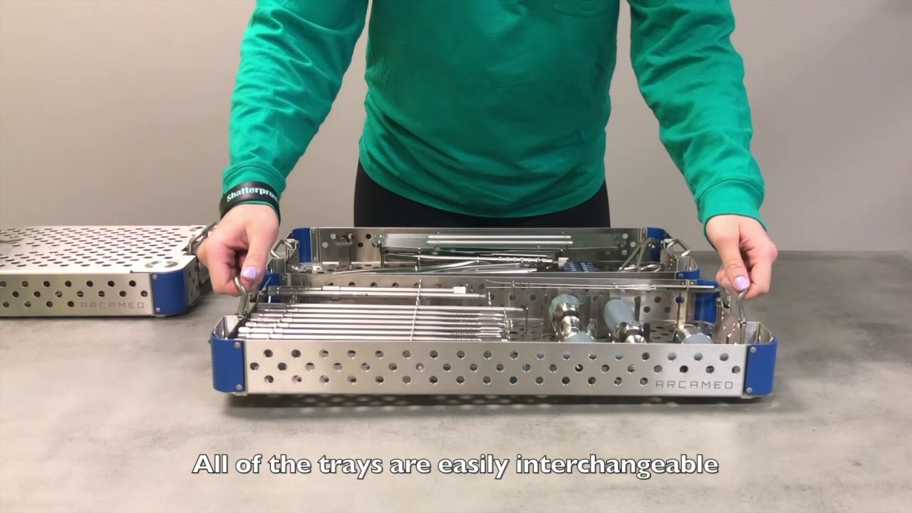 SS Stacking Trays - YouTube