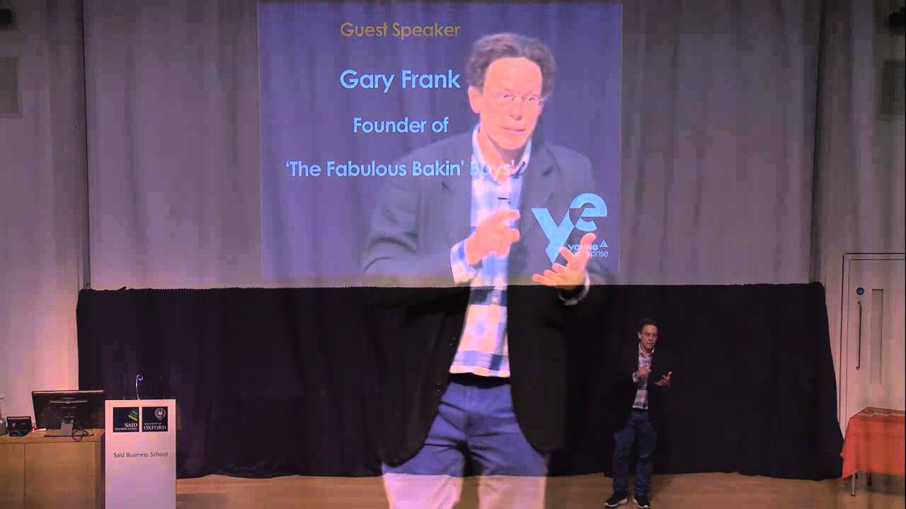 Gary Frank talks to Oxfordshire County's Young Enterprise Finalists ...