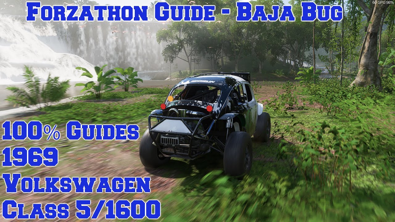 Forzathon Guide - Baja Bug - 1969 Volkswagen Class 5/1600 Baja Bug ...