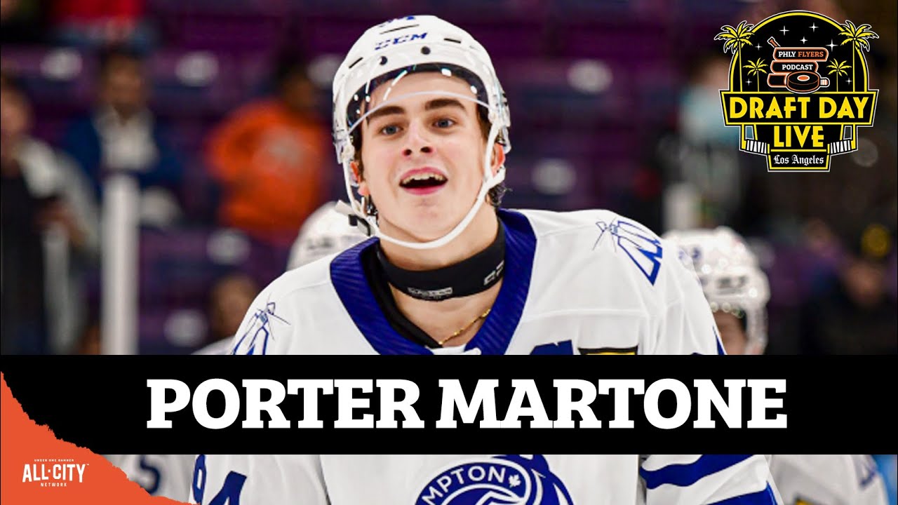 Porter Martone Would Bring STAR-LEVEL Potential To The Flyers ...