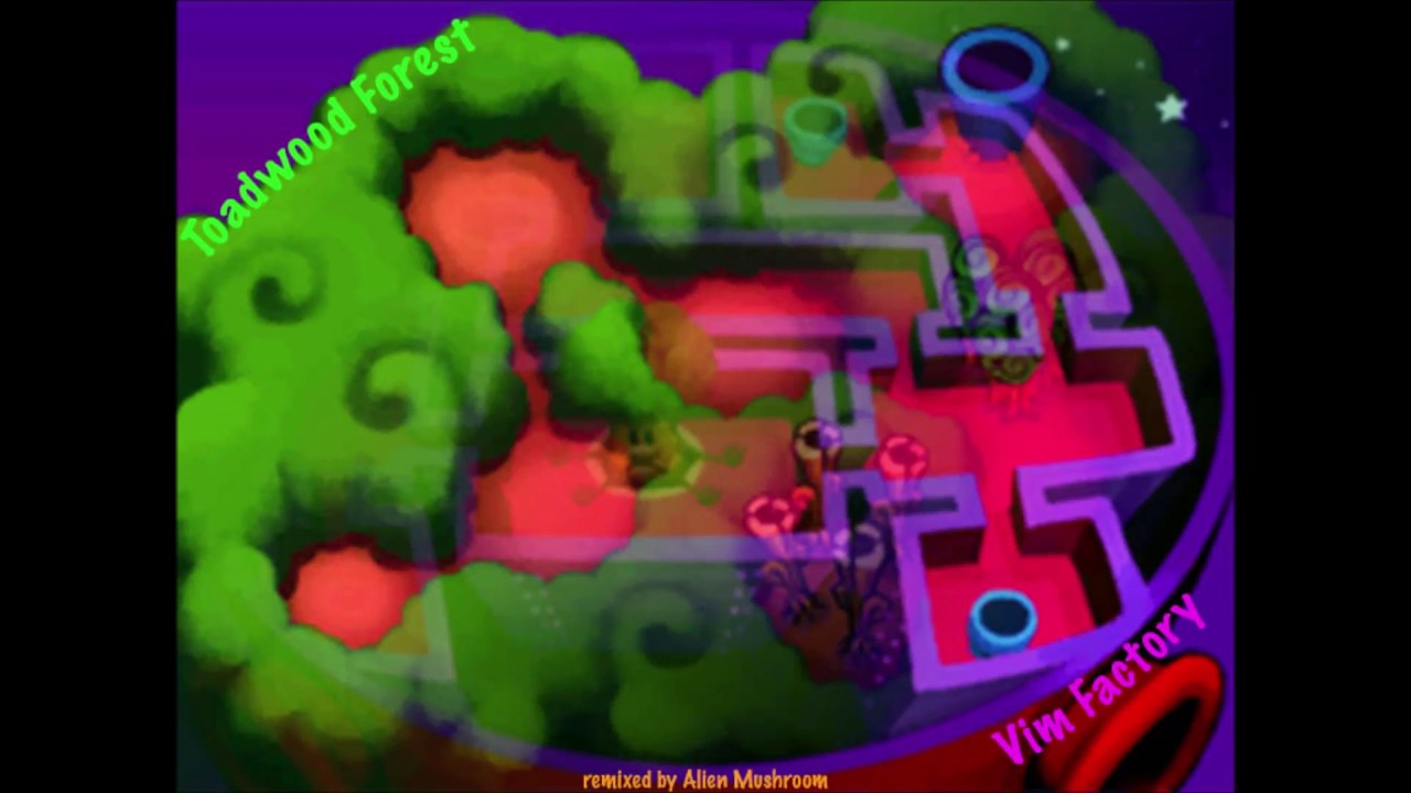 Mario & Luigi: Partners In Time - Toadwood Forest + Vim Factory (Alien ...