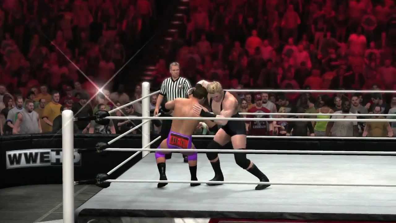 WWE 12 Jack Swagger Ankle Lock Finisher - YouTube