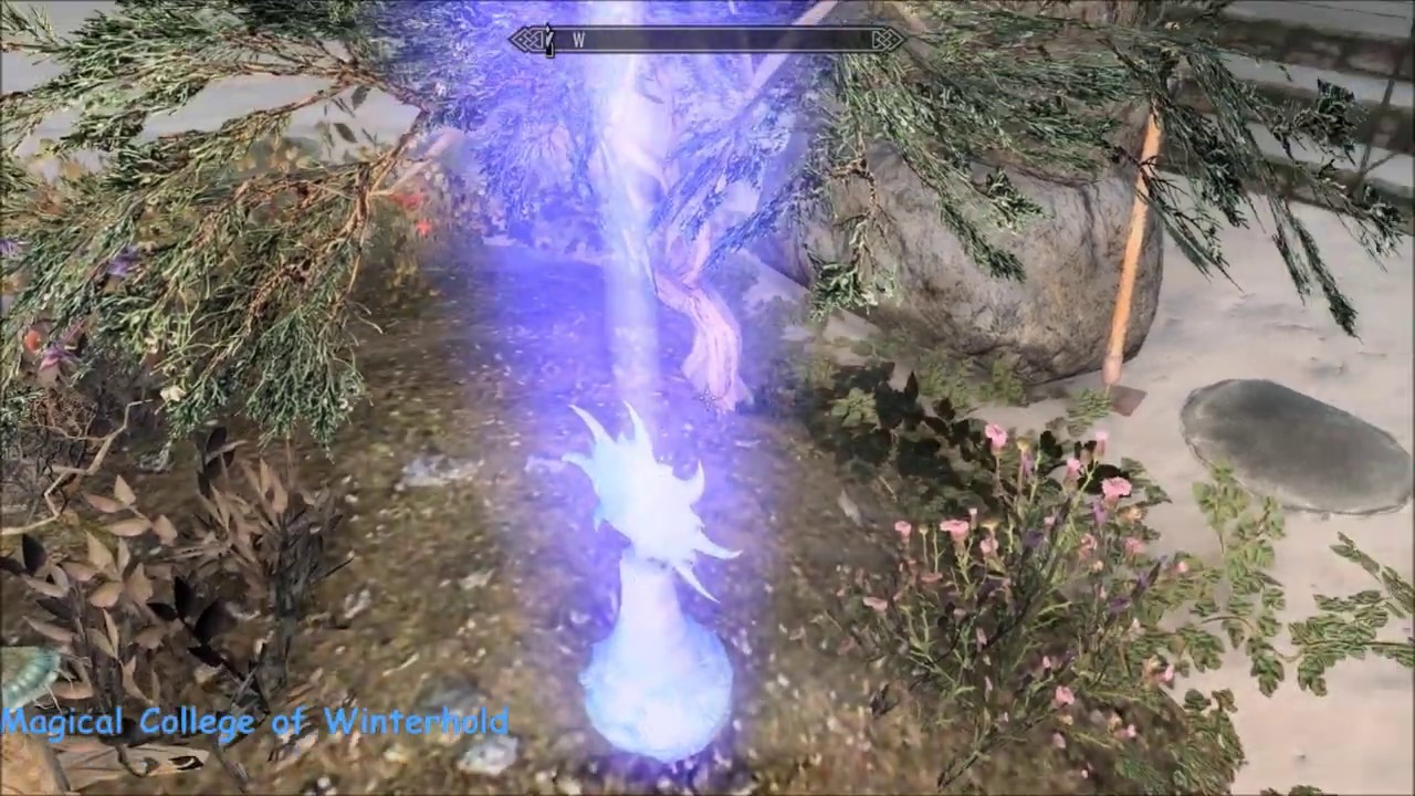 Magical College of Winterhold - Skyrim Special Edition House Mod - YouTube