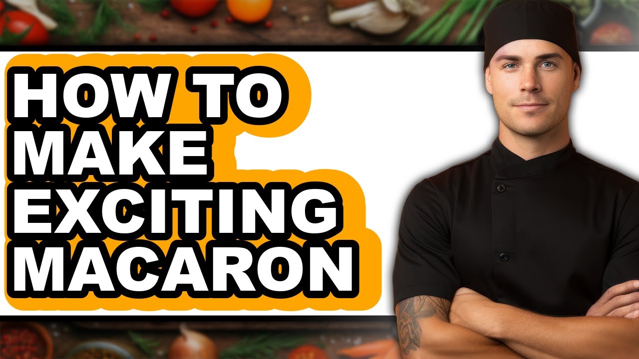 How To Make Exciting Macarons - Easy Guide - YouTube