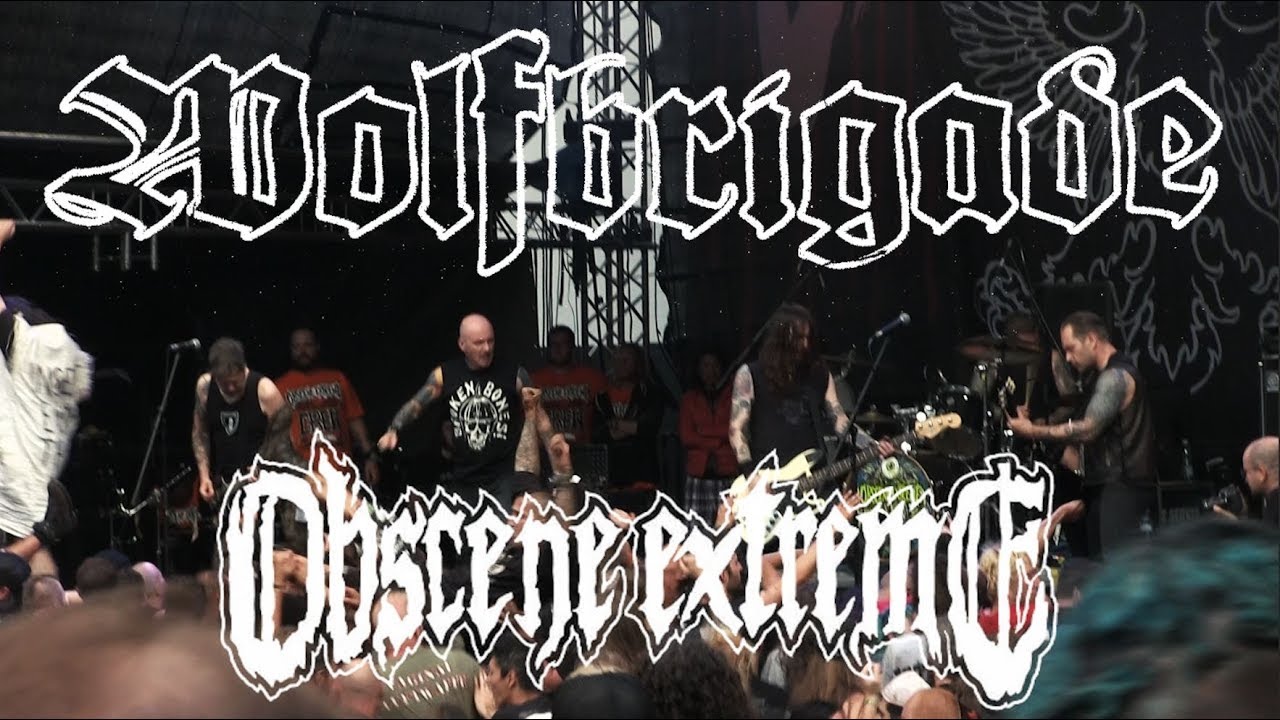 Wolfbrigade - Obscene Extreme 2017 - Trutnov - Czech Republic - Dani Zed - YouTube