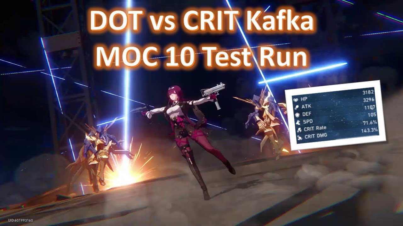 E6s5 Dot Vs Crit Kafka Moc 10 Auto Test Run With Build Youtube