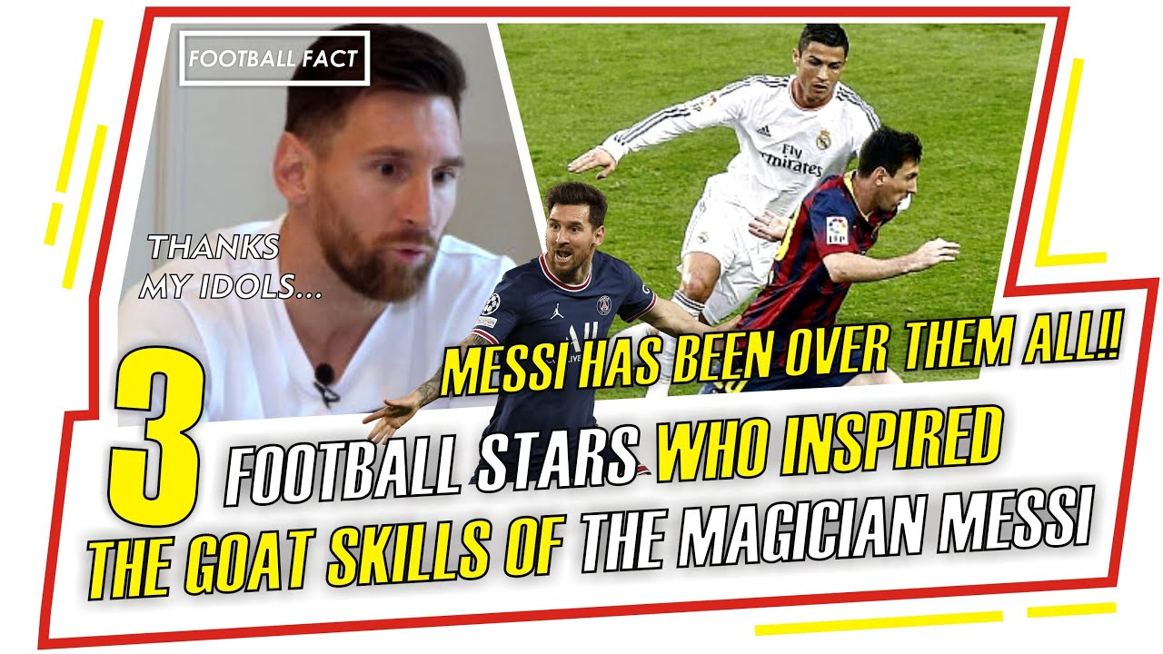 LIONEL MESSI'S IDOLS - SURPRISINGLY! RONALDO IS ONE OF THEM - YouTube