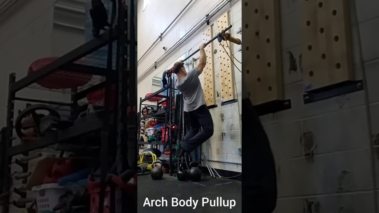 Arch Body Pullup - YouTube
