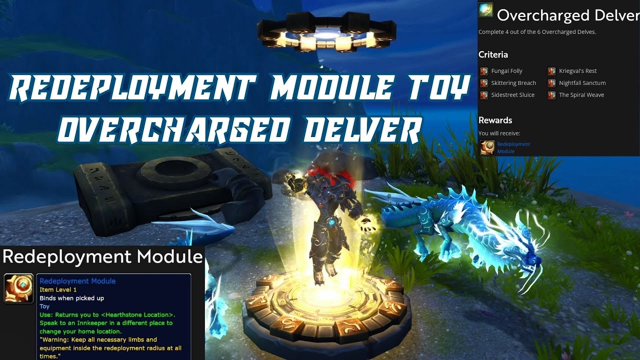 Redeployment Module Toy Rewards from Overcharged Delves | Overcharged ...