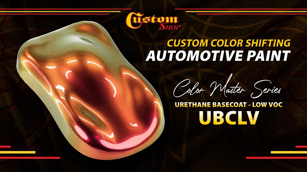 Color Shifting Automotive Paint - Red to Gold - YouTube