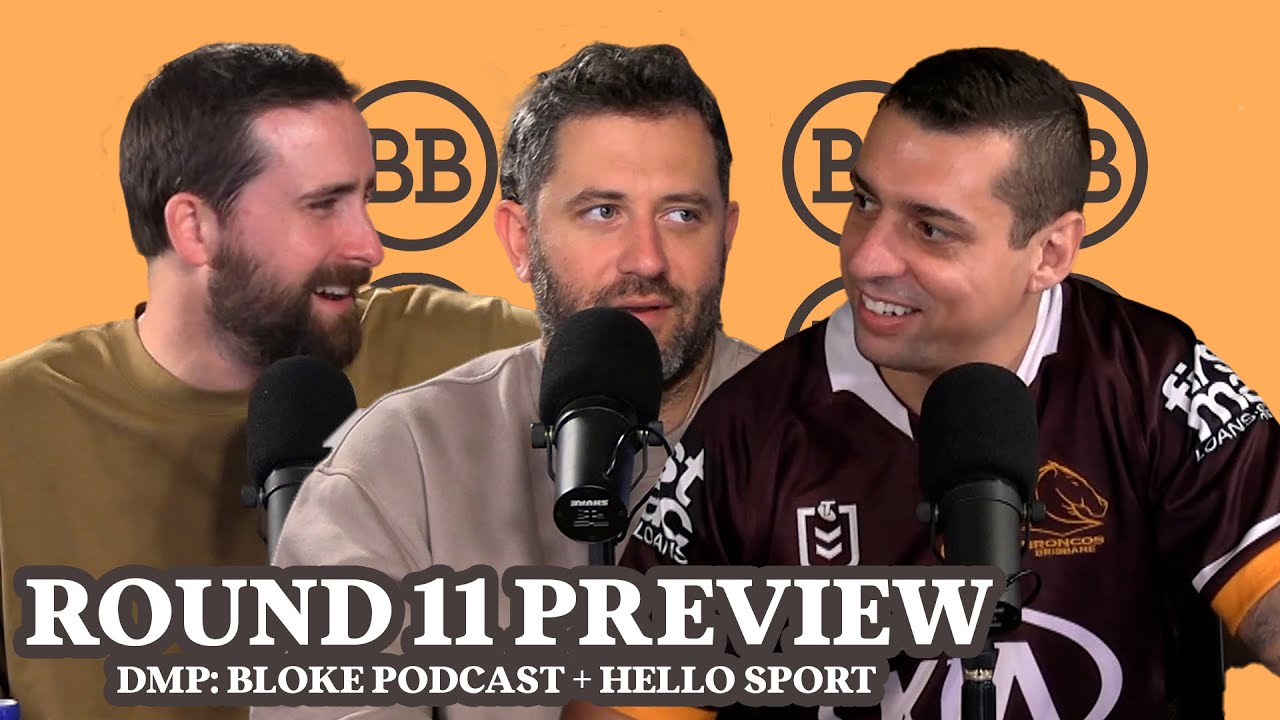 Bloke In A Bar - DMP: Round 11 Preview w/ Hello Sport - YouTube