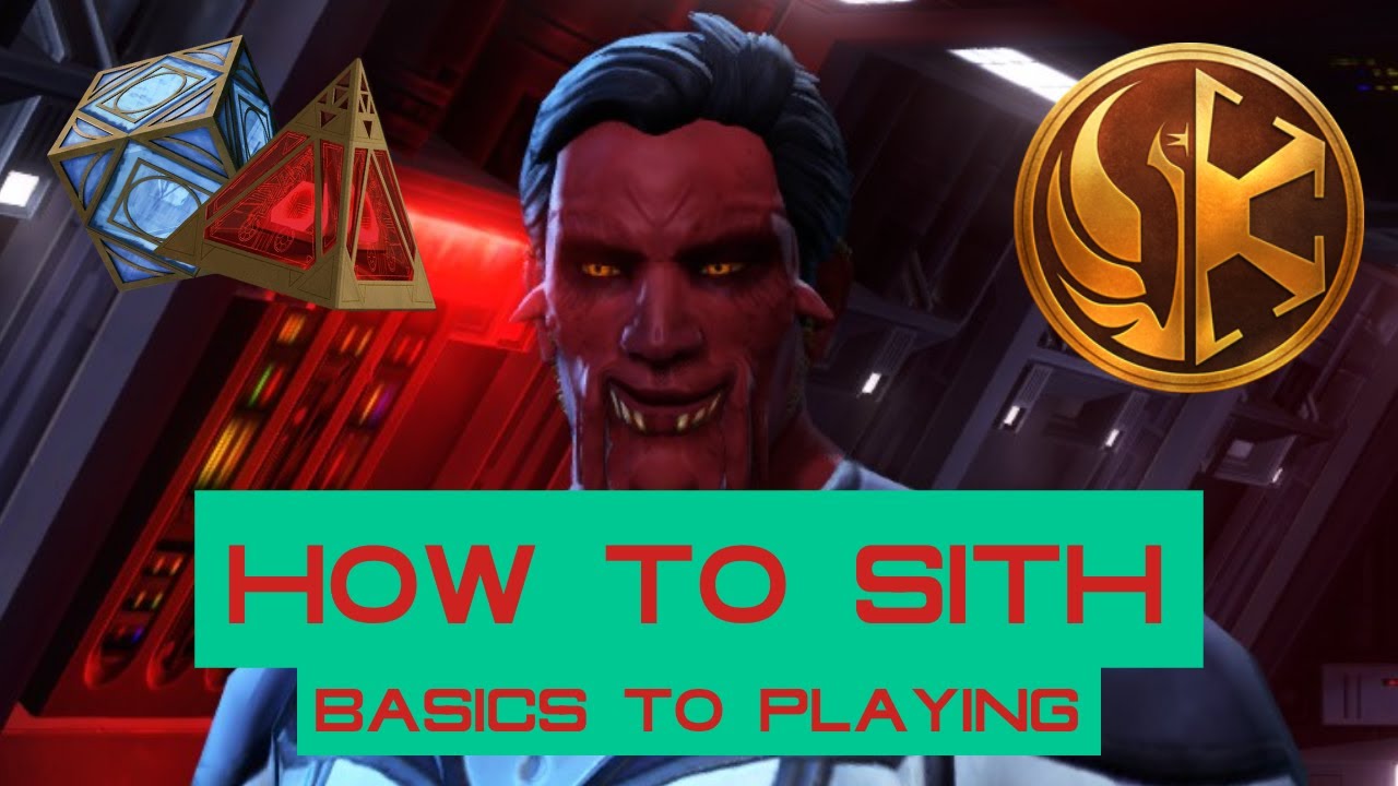 How to Sith?! - Basics to Playing - A Beginner's Guide to SWTOR - Part One - YouTube