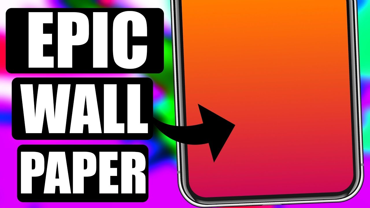 HOW TO GET EPIC NEW WALLPAPERS TO CUSTOMIZE YOUR IOS DEVICE - YouTube