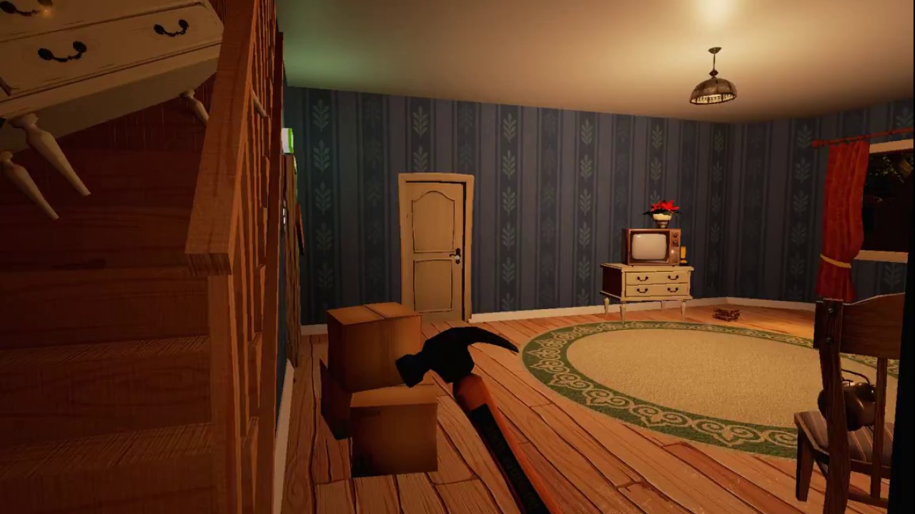 Hello Neighbor pre alpha Speed Run (1:00) - YouTube