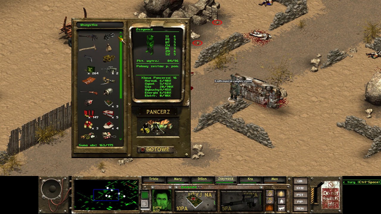 Zagrajmy w "Fallout Tactics" 71: Junction City 3/4 - YouTube