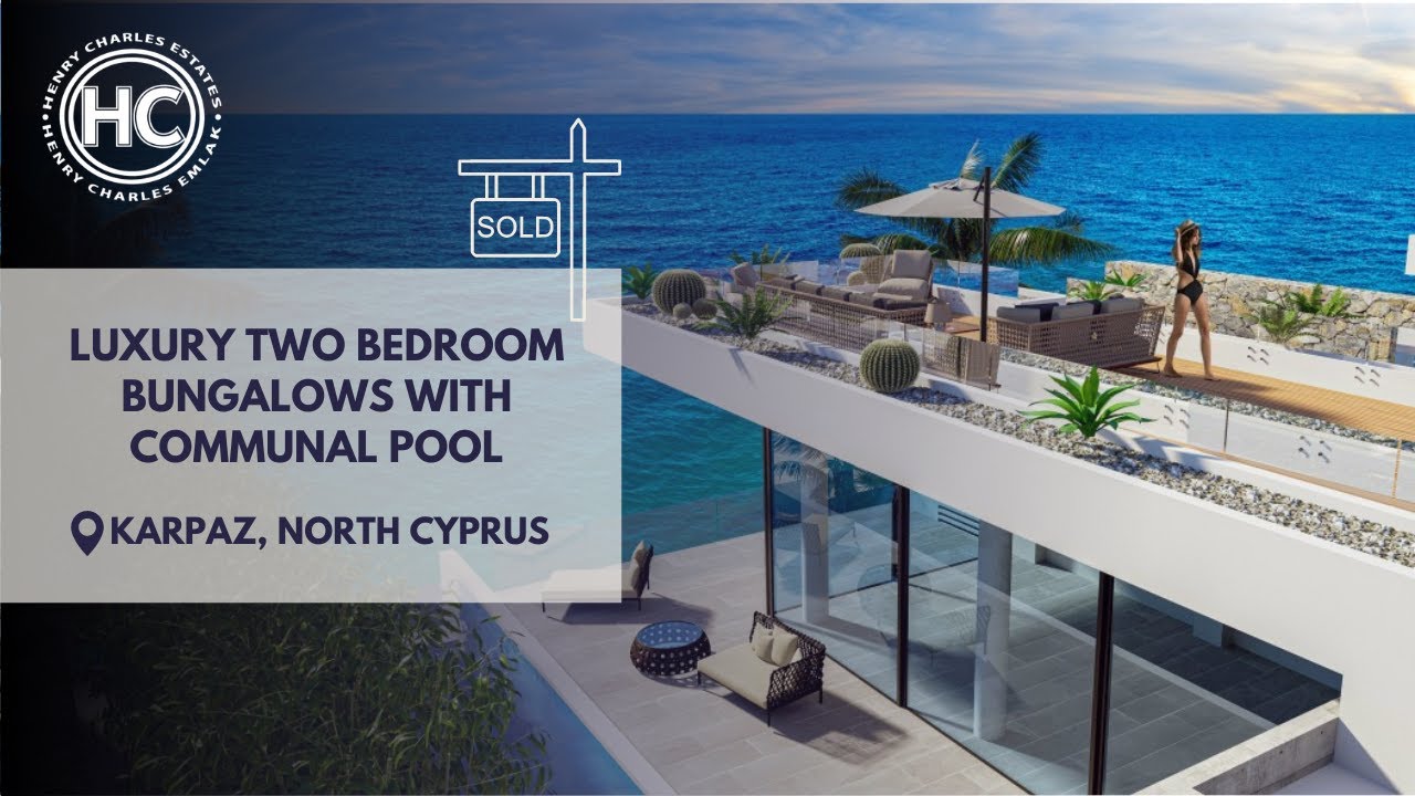 🏡 LUXURY TWO-BEDROOM BUNGALOWS | COMMUNAL POOL | AYFILON, KARPAZ 🌿 ...