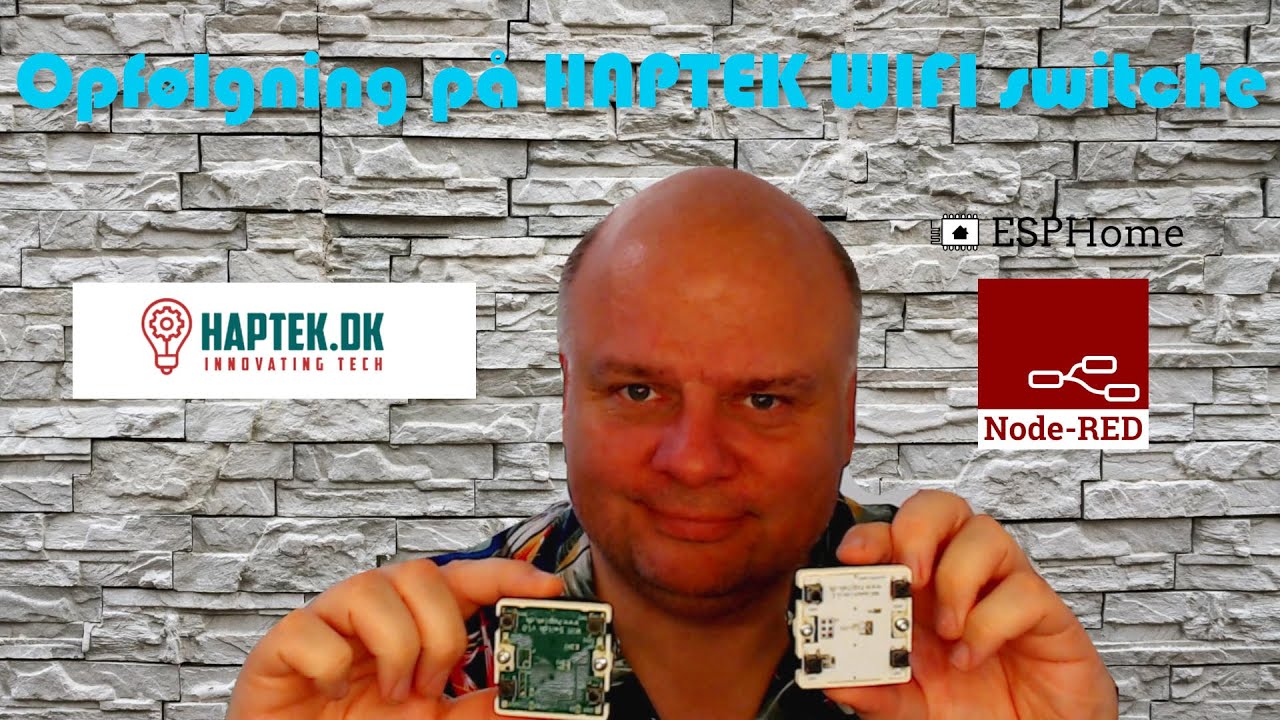 Haptek WiFi Switche - Opfølgning - YouTube
