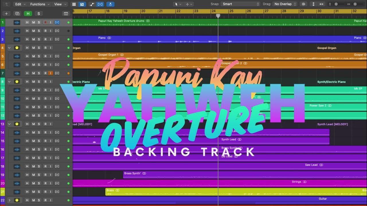 Papuri Kay Yahweh Overture Backing Track - M A D O R - YouTube