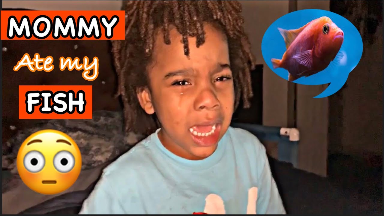 MOMMY ATE MY FISH😢 - YouTube