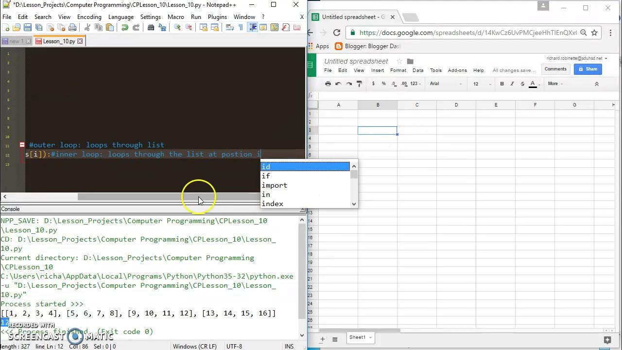 2D Lists in Python - YouTube