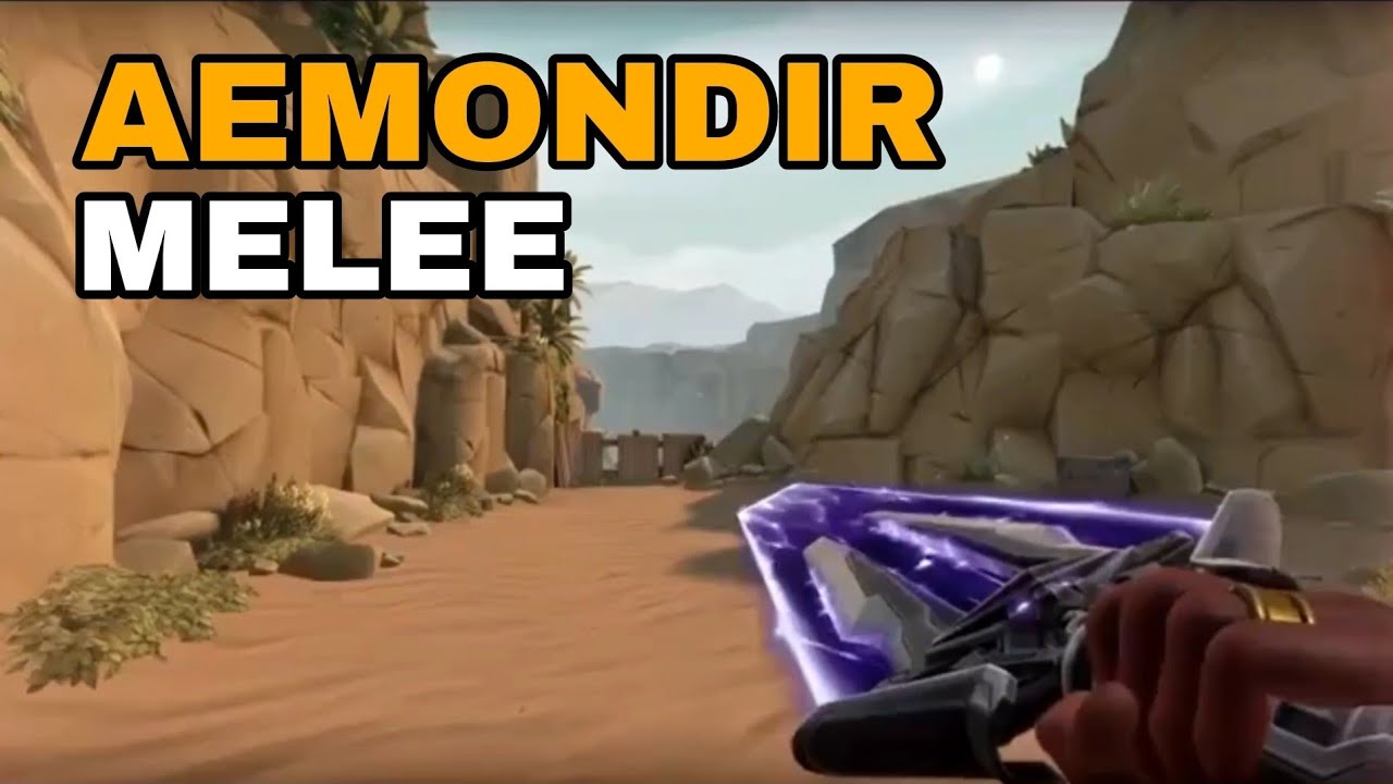 Valorant - AEMONDIR Melee in Gameplay & Animations| AEMONDIR knife ...