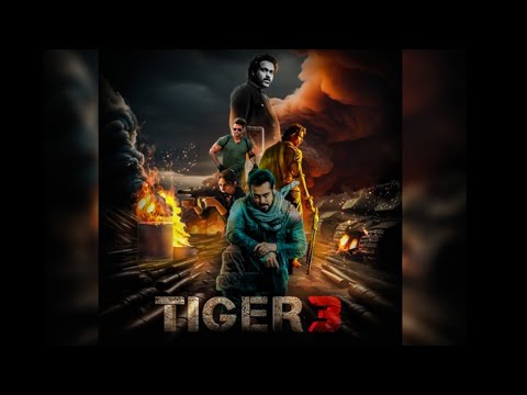TIGER 3 MOVIE POSTER DESIGN IN PHOTOSHOP TUTORIAL ! MANIPULATION POSTER ...