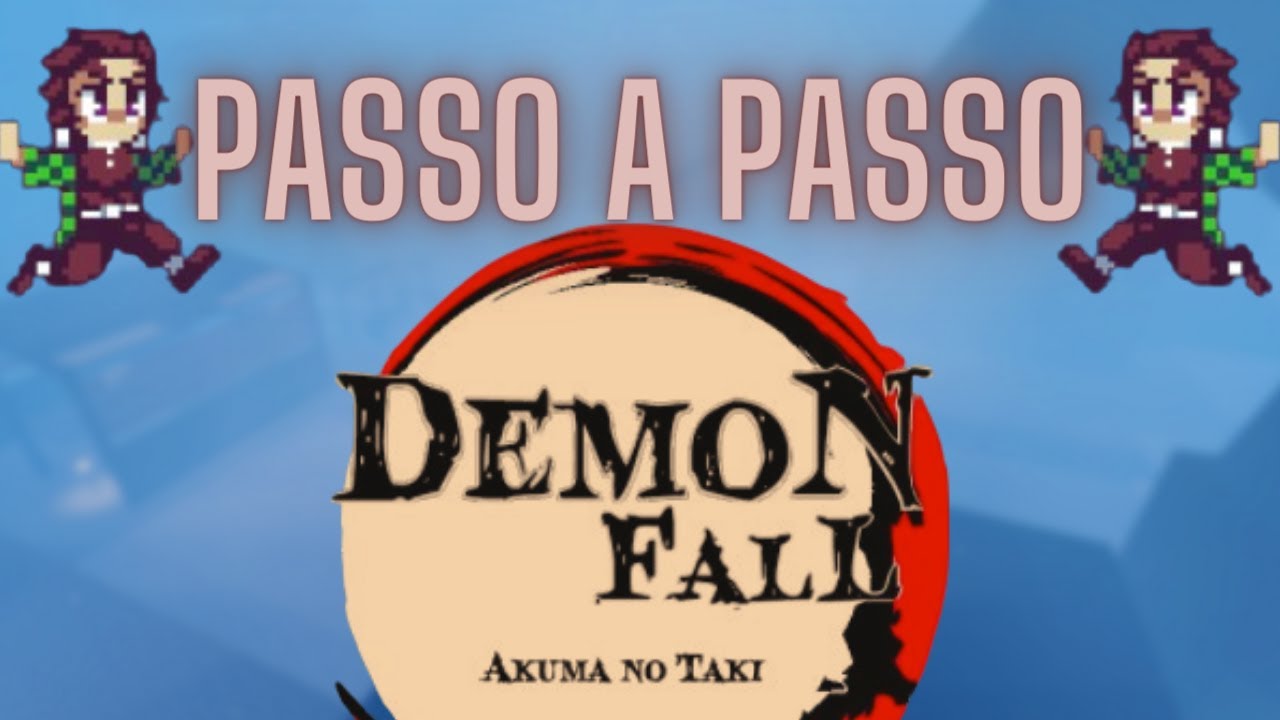 Guia passo a passo de como jogar demon fall no roblox - YouTube