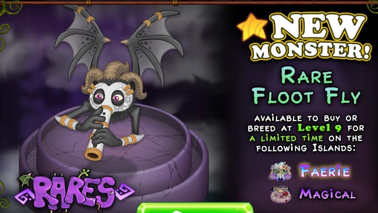 How to breed Rare Floot Fly (Faerie Island) - YouTube