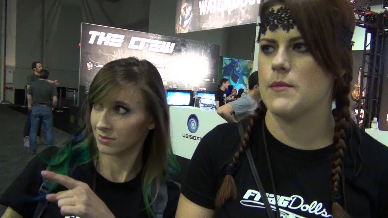 Frag Dolls @ the GameStop Managers Show in VEGAS! - YouTube