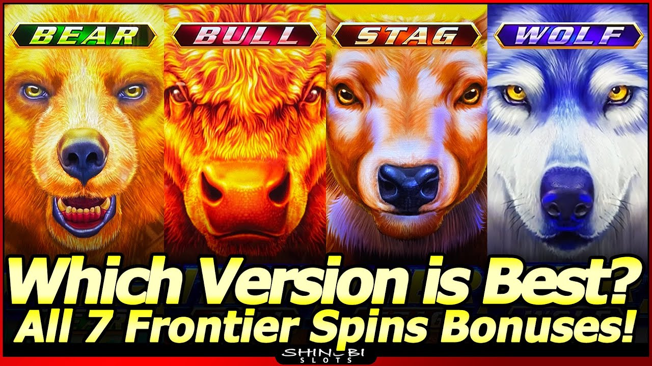 Every Feature and Free Spins Bonus in each version of Frontier Spin ...
